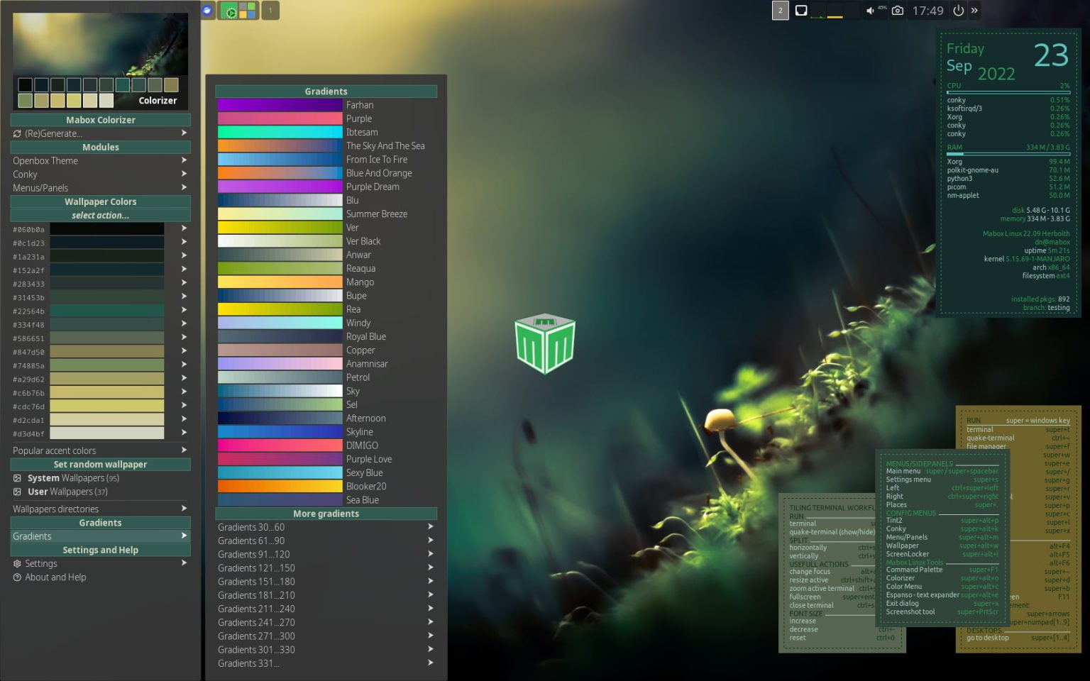 MaboxLinux | fast, lightweight and functional Linux Desktop