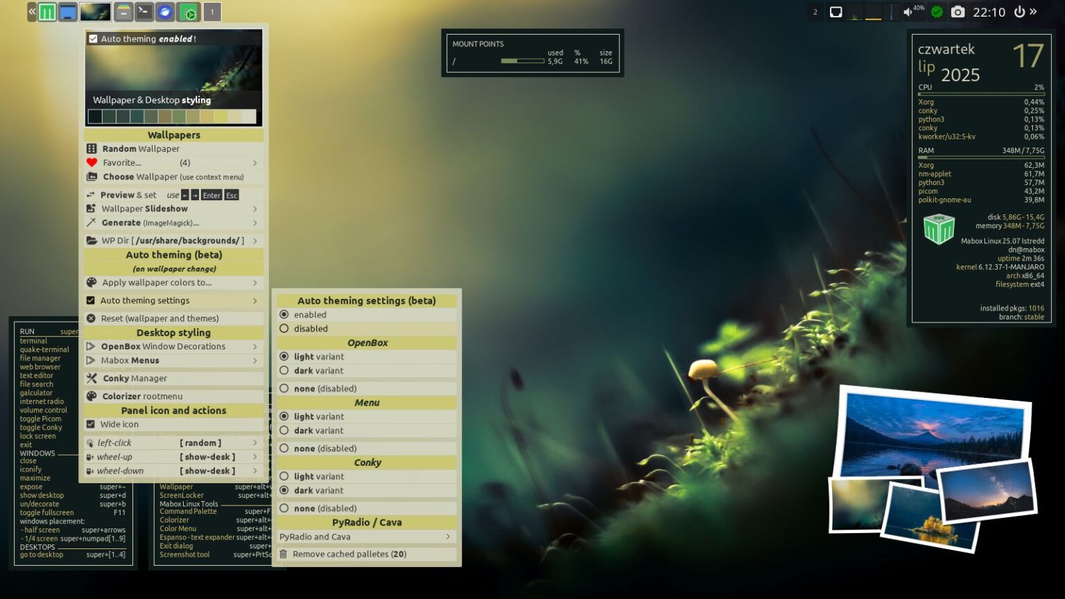 MaboxLinux | fast, lightweight and functional Linux Desktop
