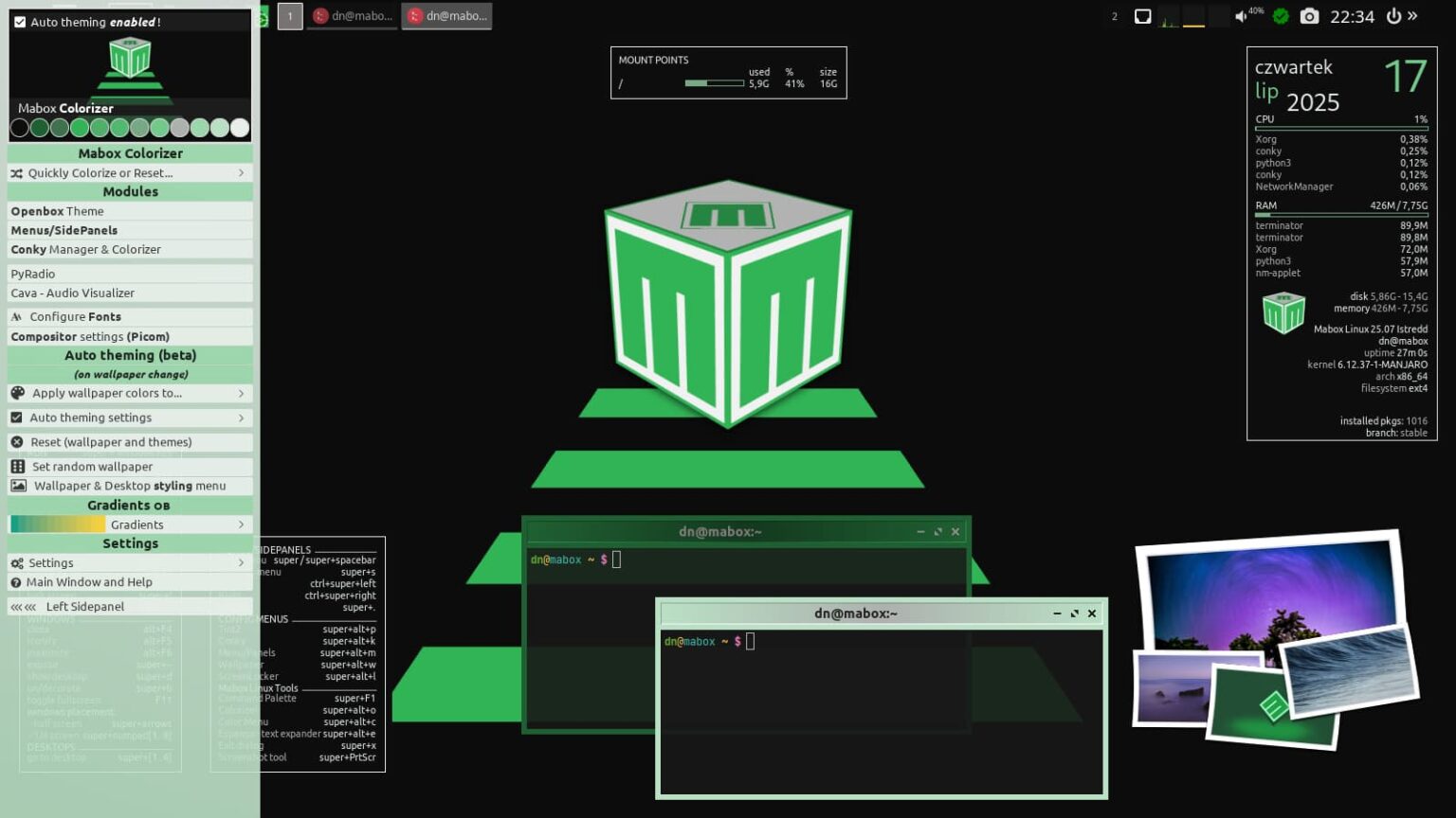 MaboxLinux | fast, lightweight and functional Linux Desktop