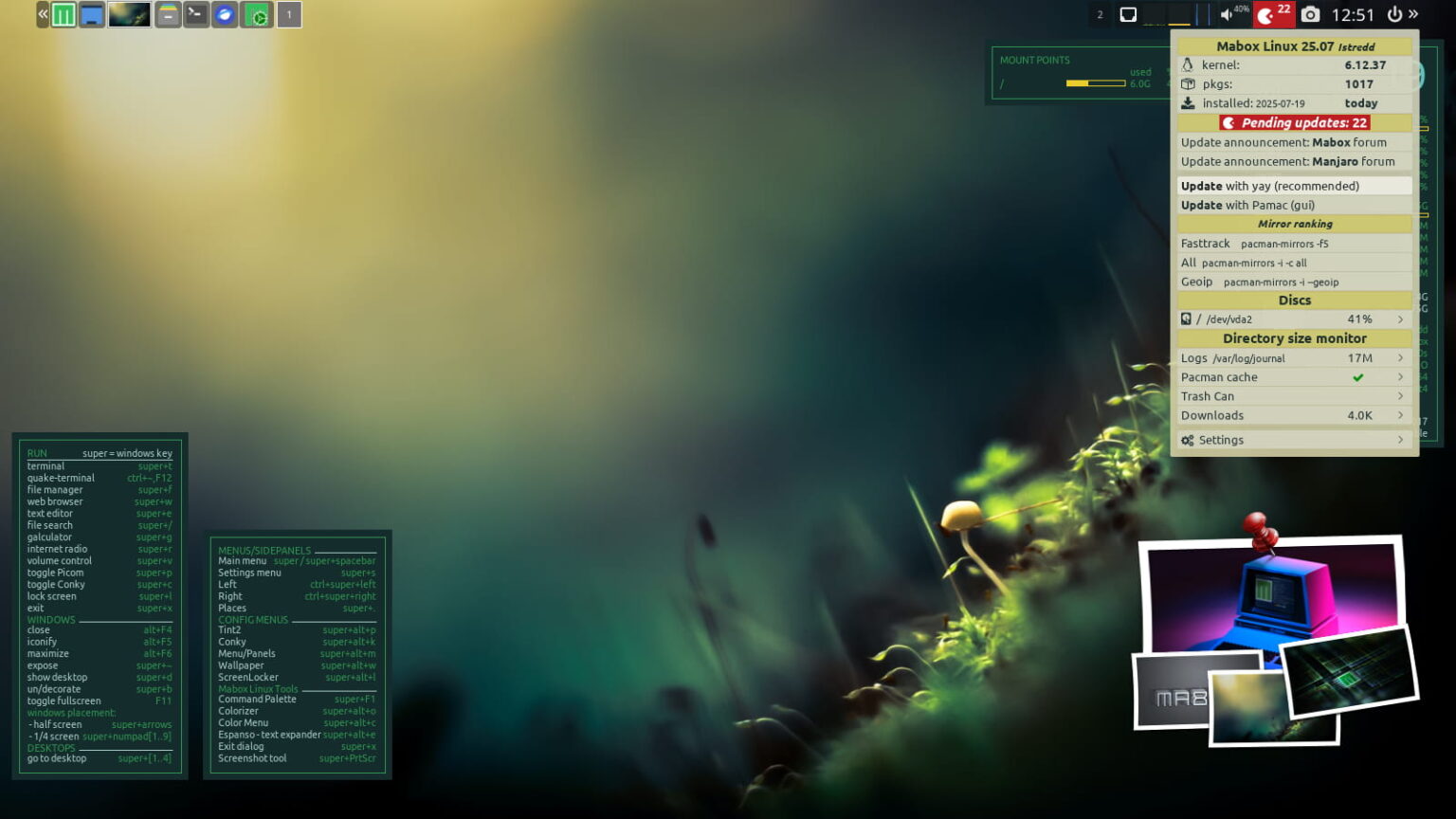 MaboxLinux | fast, lightweight and functional Linux Desktop